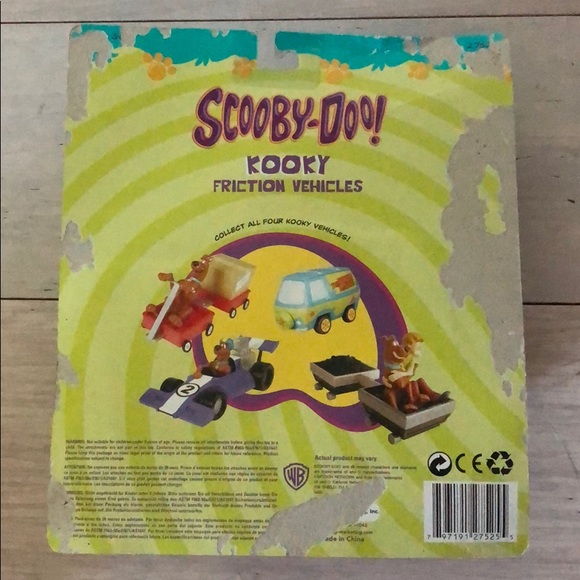Cartoon Network | Other | Scooby Doo Kooky Friction Vehicles Scooby ...